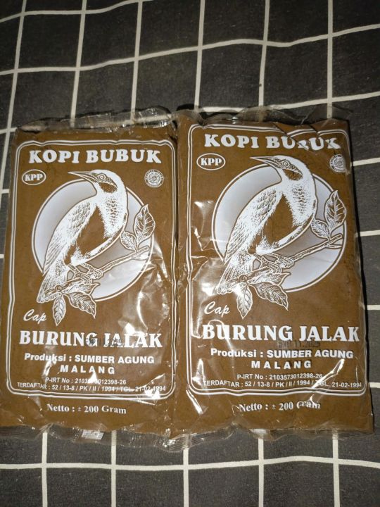 2 bungkus kopi cap burung jalak kopi malang KPP(promo) | Lazada Indonesia