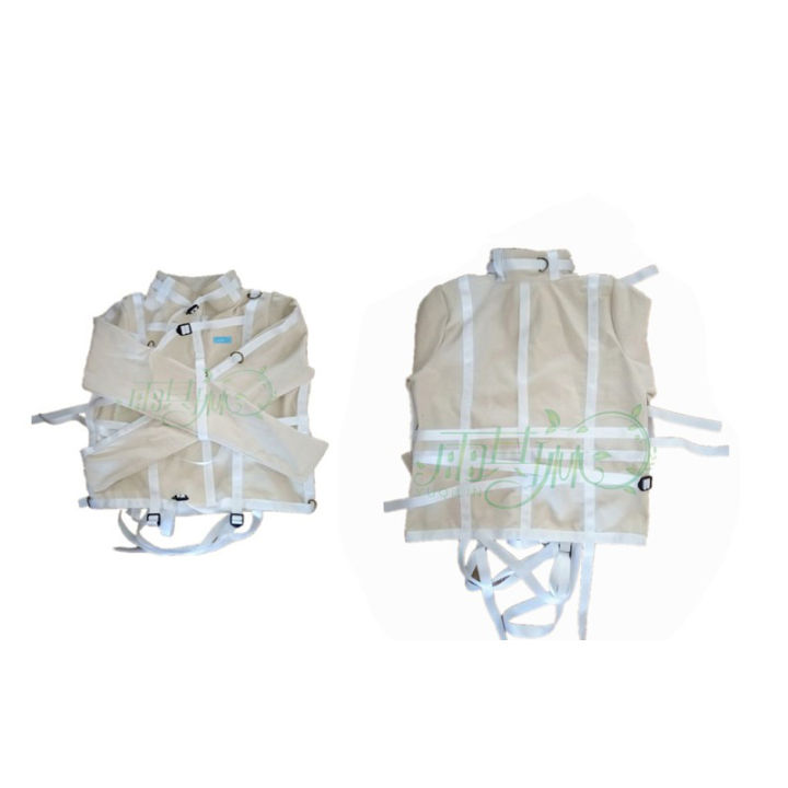 White Restraint Clothing for Elderly with Mental Illness And Agitation ...