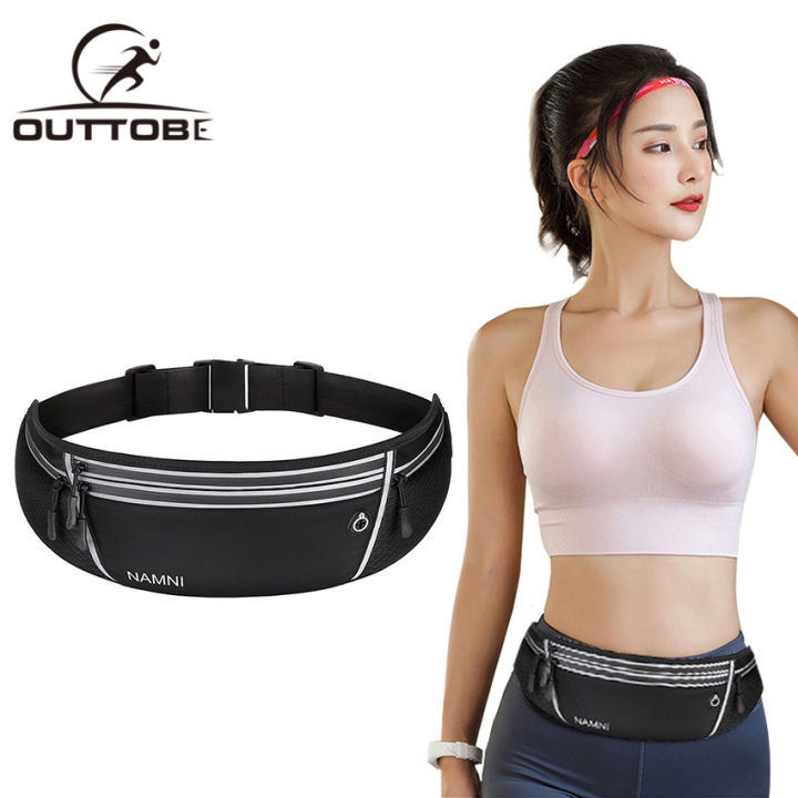 Outtobe Sports Waist Bag Running Pouch Reflective Waist Bag ...