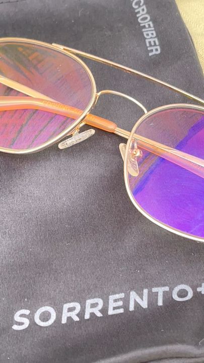 Sorrento+ 2in1 Microfiber Pouch & Wiper for Eyeglasses/UVA/UVB/UV400 ...