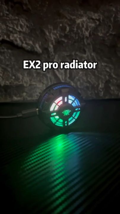 Plextone EX2 Pro Phone Cooler Mobile Gaming Fast Cooling Fan ...