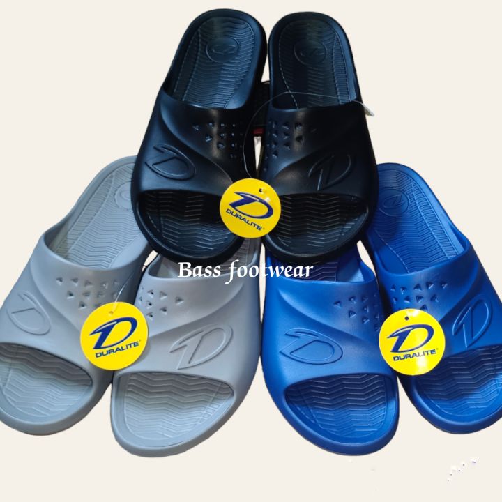 DURALITE ALLAN SLIPPER FOR MEN( 4 colors, white,black, blue and grey ...