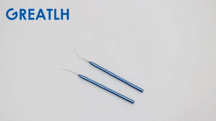 Ophthalmic Anterior kapsul Polisher Titanium mengendalikan instrumen ...