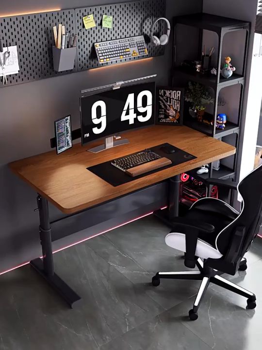 Snap-in Liftable Desk Computer Desk Desktop E-sports Desk Student Home ...