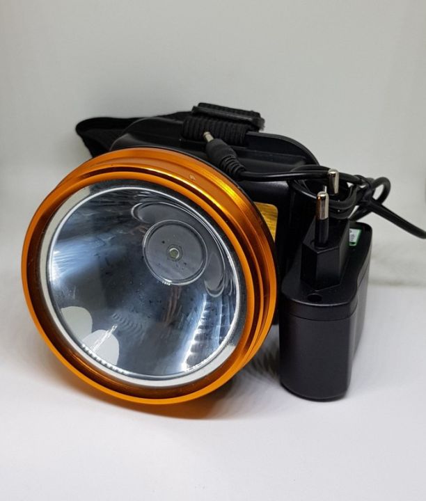 Senter Kepala Led 100 Watt Super Terang / Senter XJ-7805 - XRT 100Watt ...