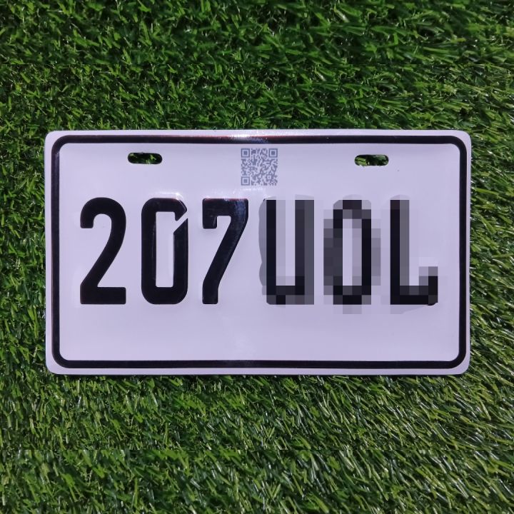 Customized Temporary Plate FOR MOTOR (NEW LTO SIZE) | Lazada PH