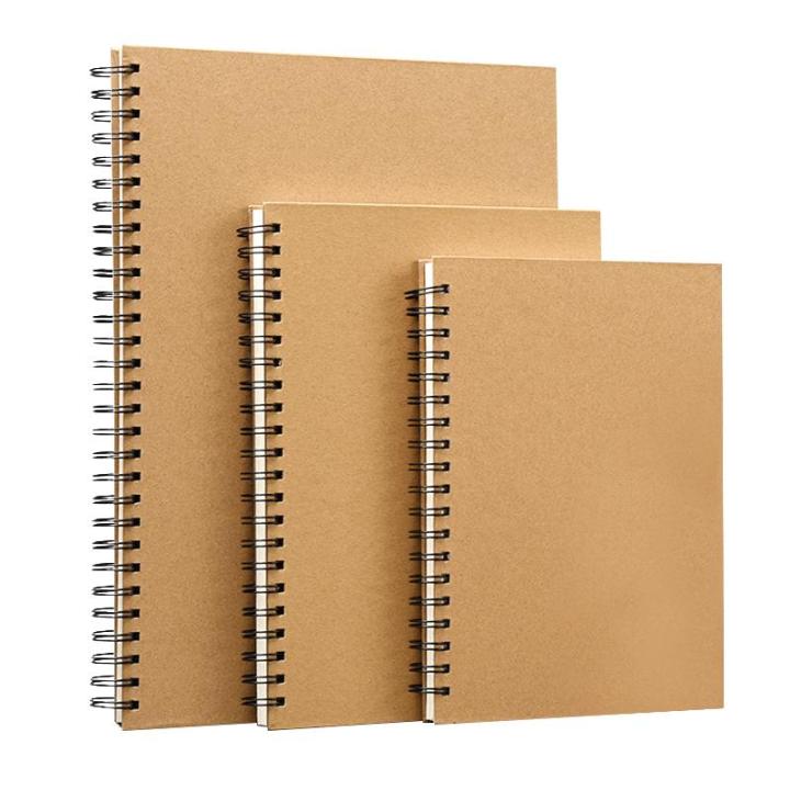 Hardcover Spiral Sketchbook Thick 8K 16K Blank Drawing Book A3 | Lazada