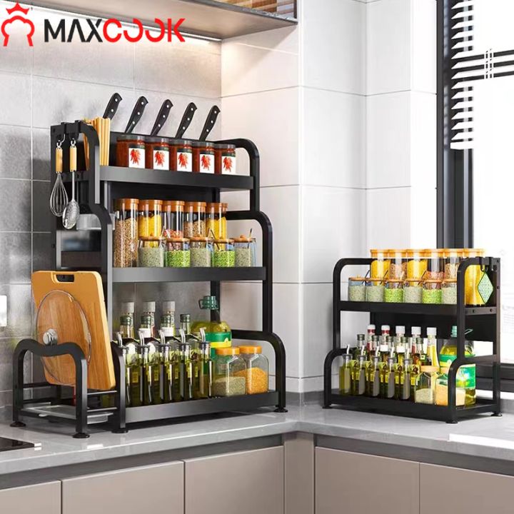 Maxcook 2/3 Layer Spice Rack kitchen organizer Condiments Rack ...