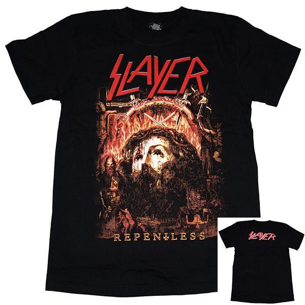 Vintage Style Rock Band Tees Slayer Repentless Modern Bootleg Black ...