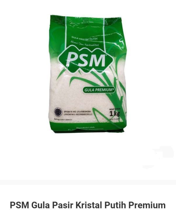 gula pasir PSM 1 kg | Lazada Indonesia