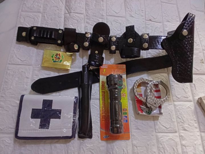SECURITY GUARD SET COMPLete SET BELT | Lazada PH