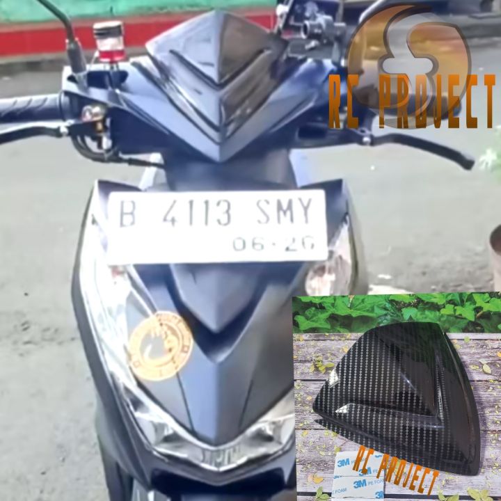 VISOR BEAT DELUXE 2020 2021 2022 2023 MODEL TERBARU WINDSHIELD BEAT ...