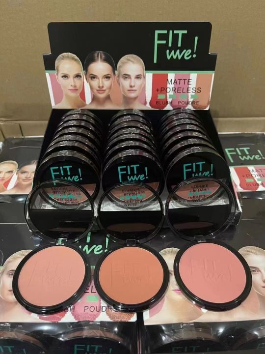 FITMEE Matte Poreless Blusher 1 Box/24pcs | Lazada