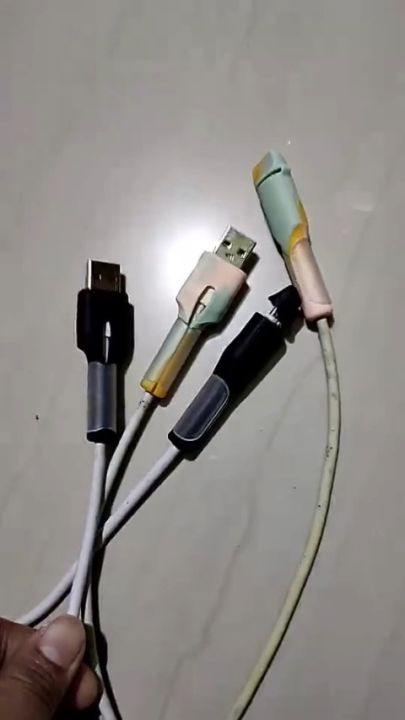 Anti-break USB Type-C Silicone Charger Protector Data Cable Protection ...