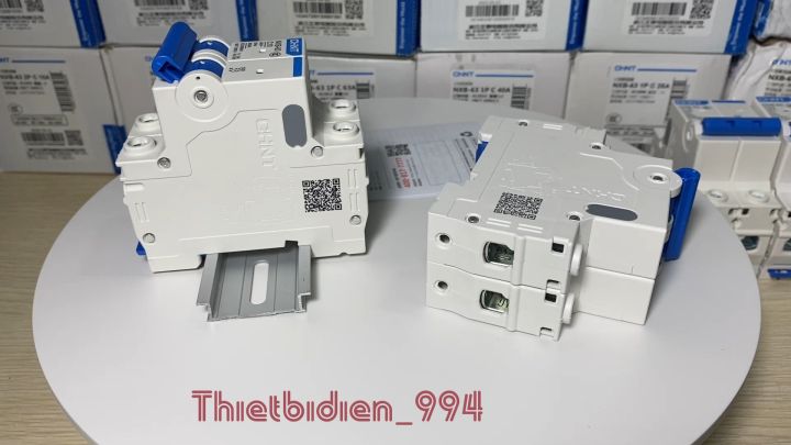 MCB tép Aptomat Chint NXB-63 2P 10A, 16A, 20A, 25A, 32A, 40A, 50A, 63A Dòng Cắt 6kA (Hàng chính ...