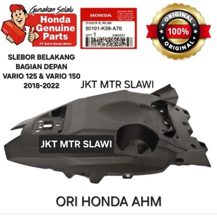 80101-K59-A70 fender B rear spakbor depan bagian belakang vario 125 ...