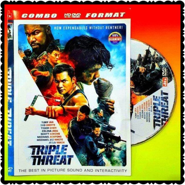 KASET DVD FILM TRIPLE THREAT-KASET DVD FILM IKO UWAIS-KASET DVD FILM ...