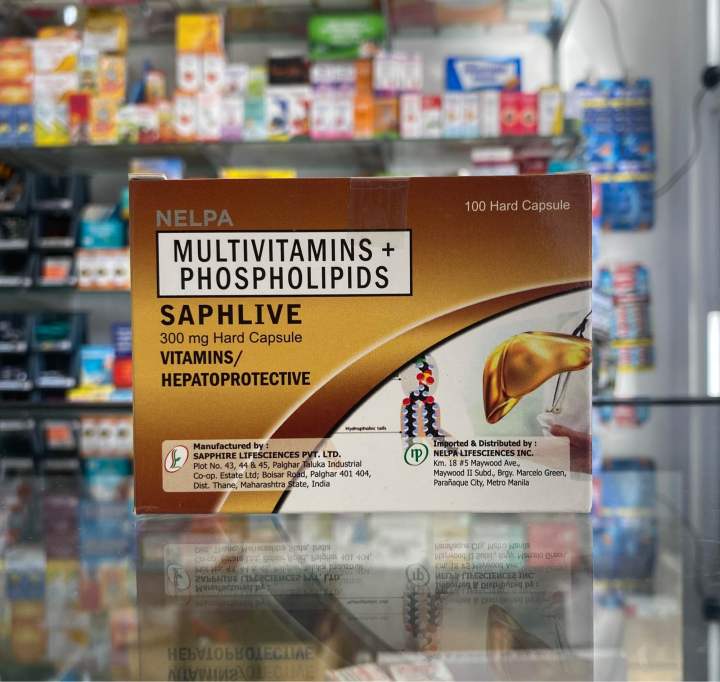 Saphlive MULTIVITAMINS + PHOSPHOLIPIDS 300mg | 20 capsules | Lazada PH