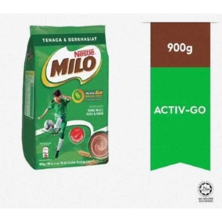 Nestle MILO Activ-Go Chocolate Malt Powder 900g / 2kg / 2.2kg / 1.1kg ...