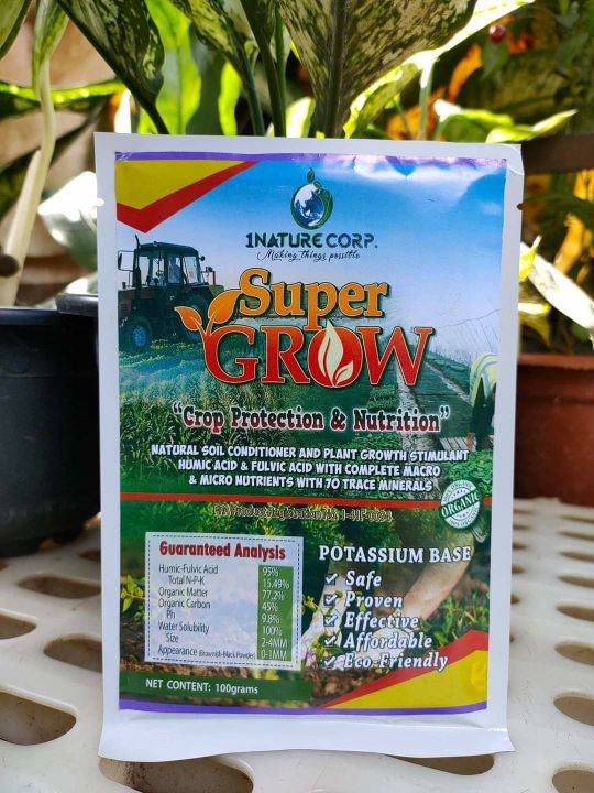 Super Grow Crop Protection & Nutrition 100% Organic | Lazada PH