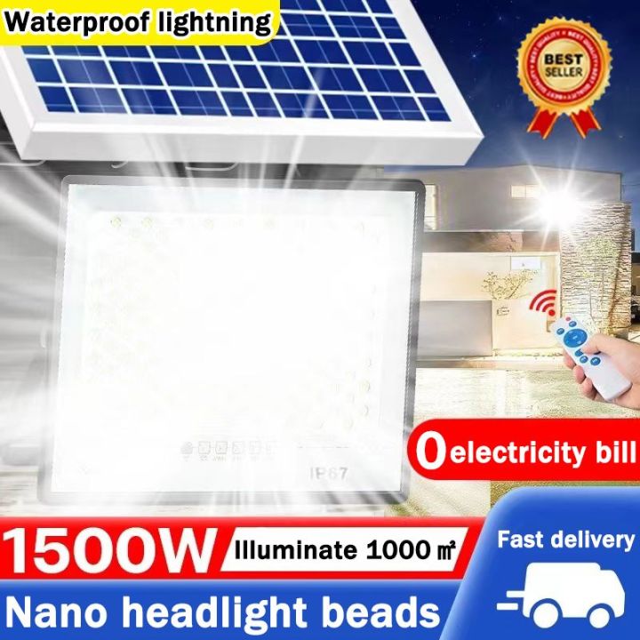 {Malaysia stock}2024 NEW Lampu Solar Light Outdoor Lighting 5000W ...