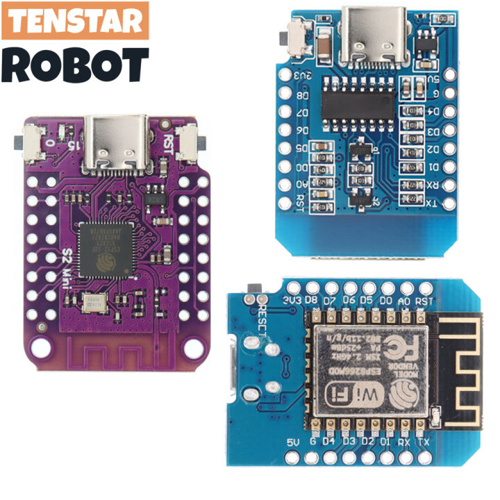 Esp32 S2 Mini D1 Mini Board Based Esp8266 Ch340 Esp32 S2fn4r2 Flash 2mb 