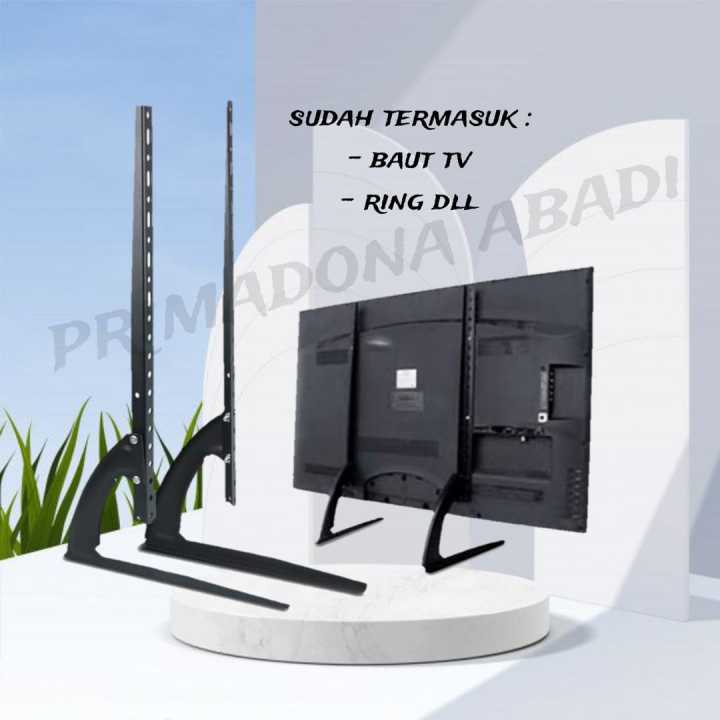 Standing kaki TV LCD LED universal cocok untuk semua ukuran dan merk TV ...