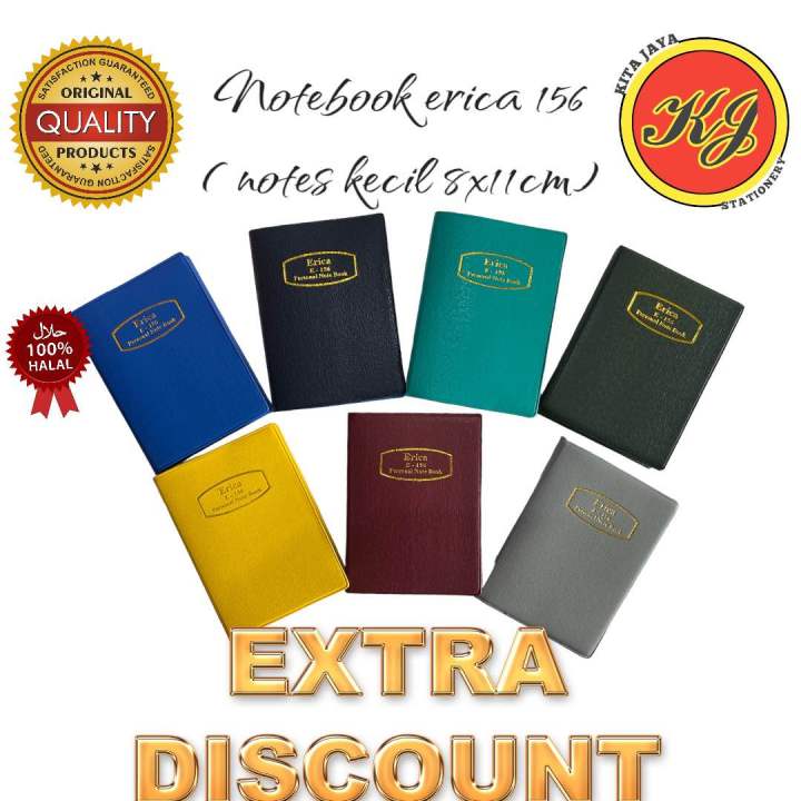 Notes kecil/ buku saku erica 156 8x11cm | Lazada Indonesia