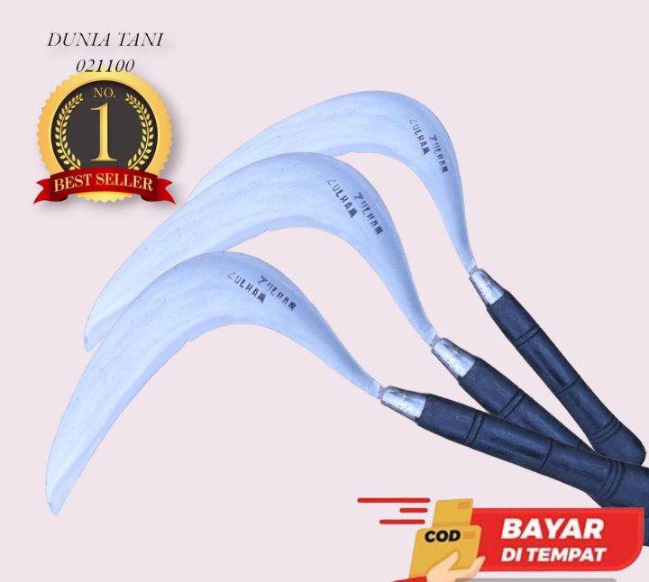 ARIT RUMPUT FULL BAJA/PISAU POTONG RUMPUT ASLI TAJAM KUAT | Lazada ...