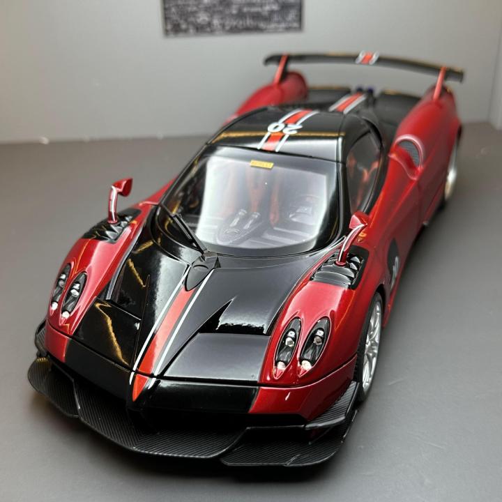 Large Size 1:18 Pa Ghani Super Sports Car Bugatti GRAND DRAGON Alloy ...