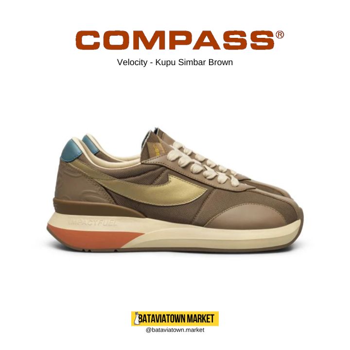 [Official Product] Sepatu Compass Velocity x Iwan Tirta Collection Kupu ...