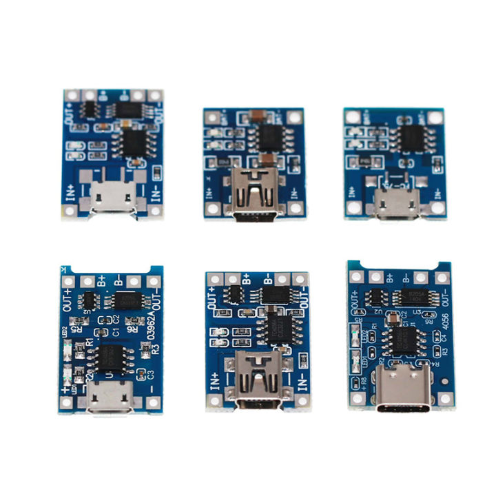 5Pcs Lithium Battery Charger Module Charging Board With Protection Dual ...