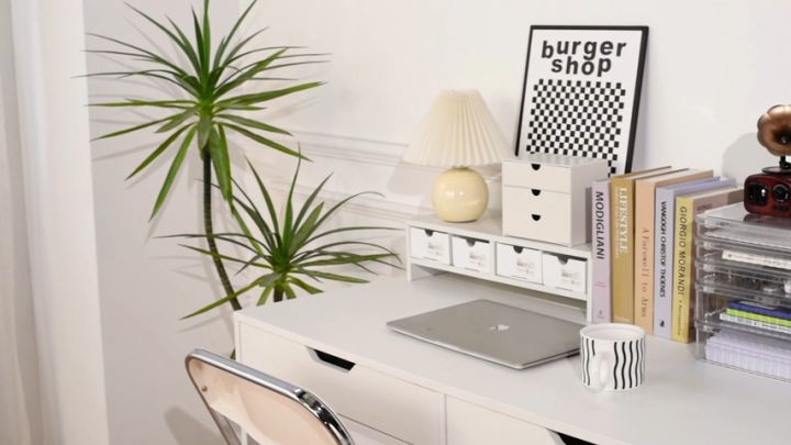 Transparent Bond Paper Organizer Document Certificate Storage Box Desk ...