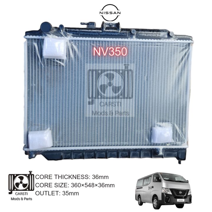 Radiator Nv350 urvan Nissan 36mm Manual Automatic | Lazada PH