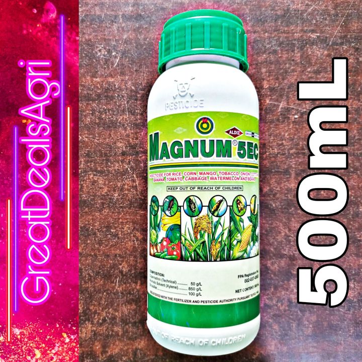 MAGNUM 5EC CYPERMETHRIN INSECTICIDE (500mL) BY ALDIZ | Lazada PH