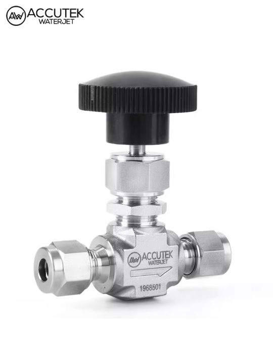 High Pressure Stainless Steel Needle Valve 2-Part Needle Type Valve 6mm ...