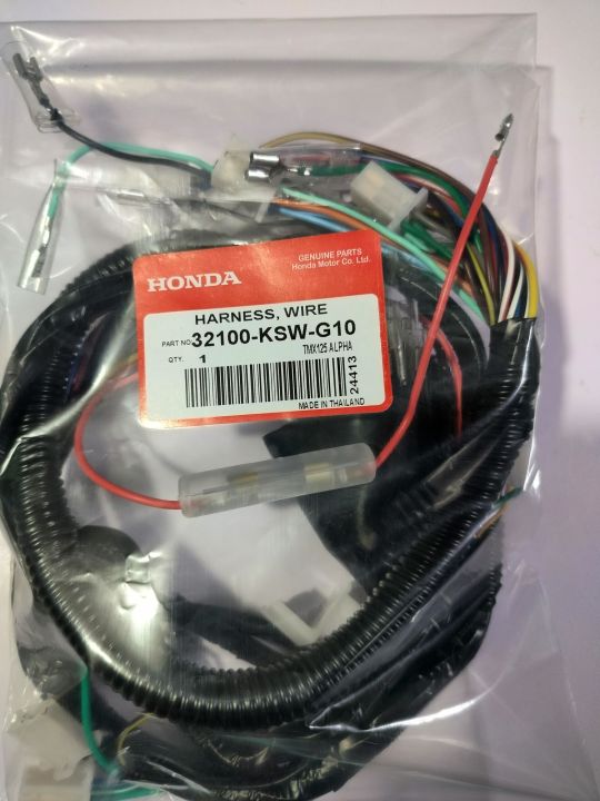 Honda genuine tmx 125 alpha old model wire harness assy | Lazada PH