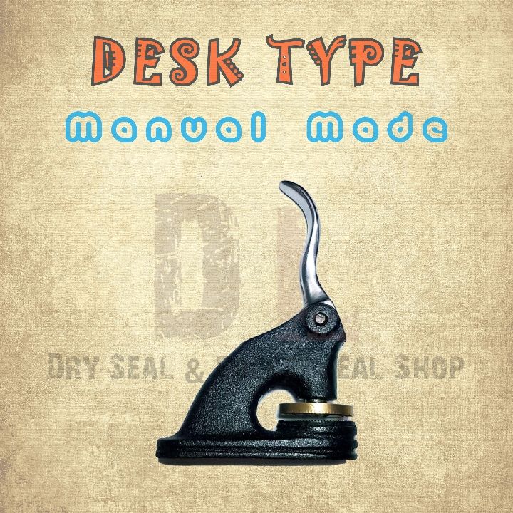 Dry Seal - Desk Type (BLACK body) Manual made & Machine MADE with ...
