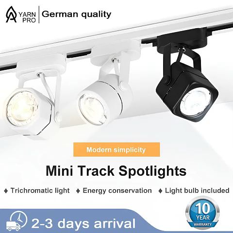 【💡10 Years Warranty💡】Track Light 3 Color Full Set LED Track Light Track ...