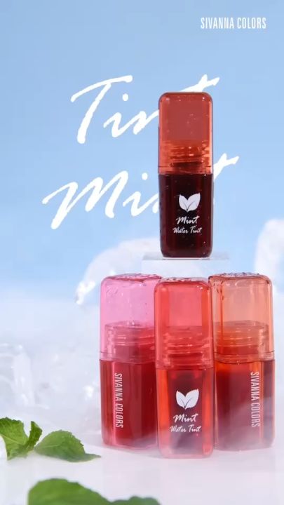 HF634 ลิปทิ้นท์ ซีเวนน่า คัลเลอร์ส Sivanna Colors Mint Water Tint ...