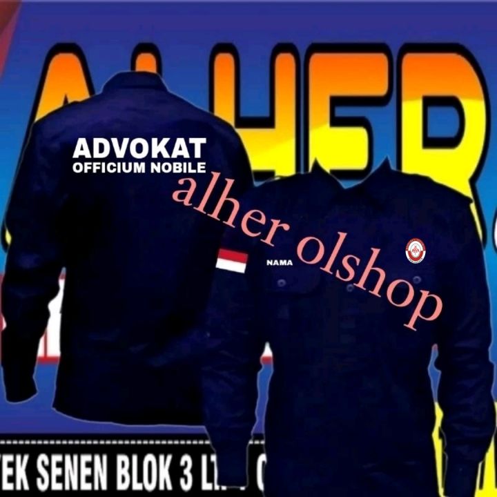 Kemeja advokat kemeja Peradi kemeja lawyer baju advokat seragam advokat ...