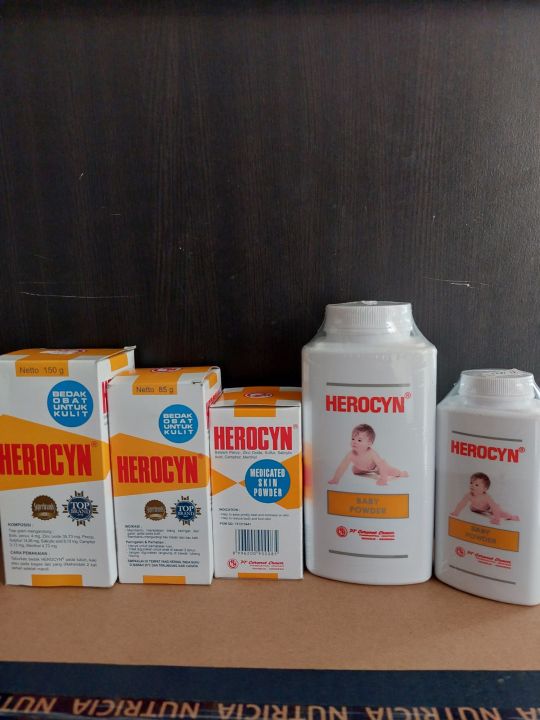 HEROCYN BABY POWDER DAN DEWASA | Lazada Indonesia