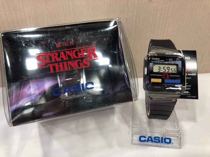 Casio Vintage X Stranger Things Collaboration Model A120WEST-1A | Lazada