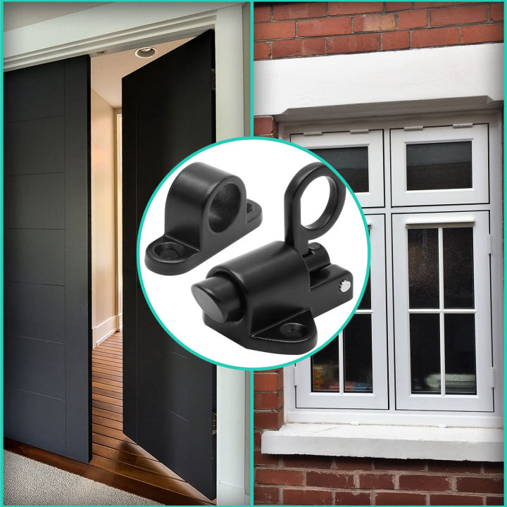 2 Pcs Self-Closing Latch, Spring Door Lock, Security Automatic Window ...