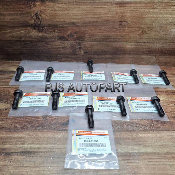 Baut as roda Baut nap canter PS125HDX HD125 Hitam (BAJA) (10pc ...