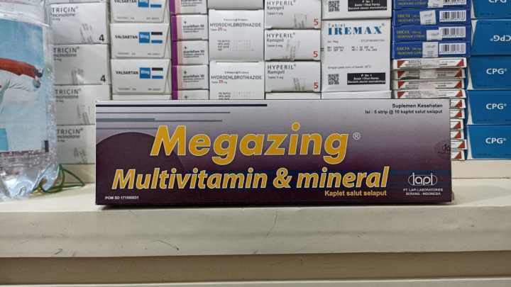 megazing multivitamin dan mineral box | Lazada Indonesia