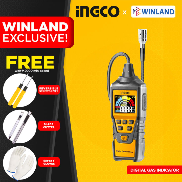 Ingco by Winland Digital Gas Indicator HETGA01 ING-PT | Lazada PH