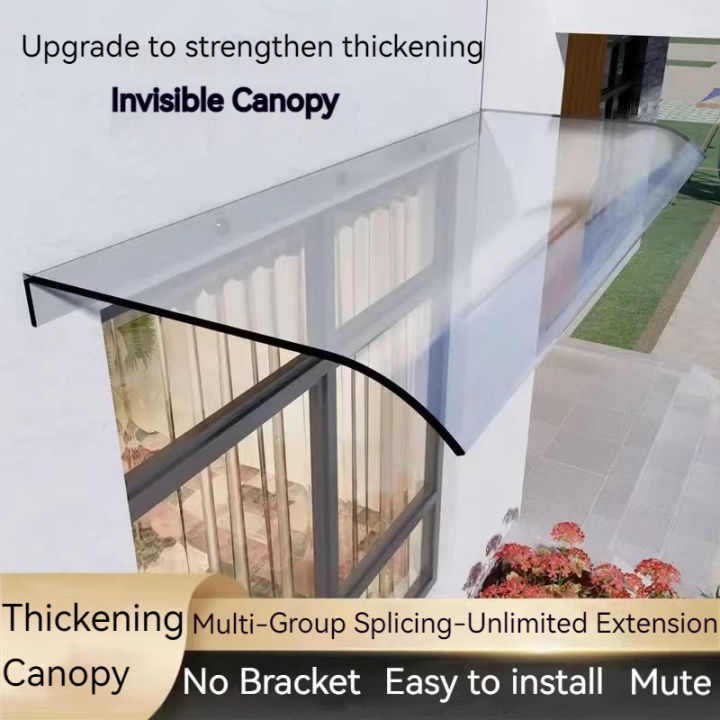 Invisible Awning Without Bracket Roof Household Transparency Organic ...