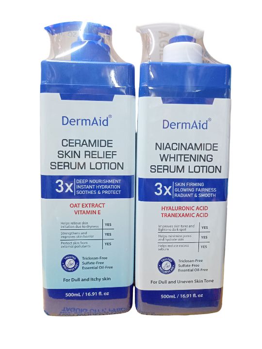 Dermaid Niacinamide whitening serum lotion 500ml | Lazada PH