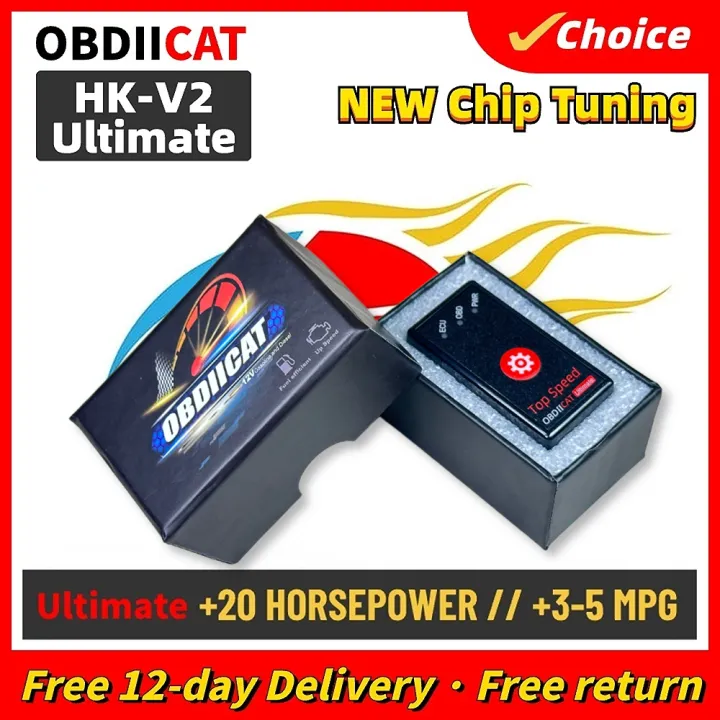 HK-V2 OBD2 Chip Tuning Box Tool Newly PRO/Ultimate Increase Power ...